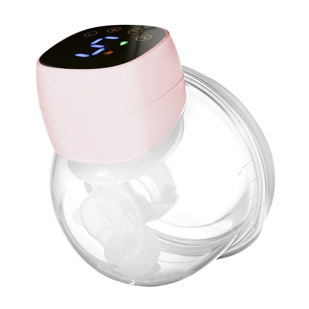 Extractor de leche portátil con manos libres, invisible, eléctrico, silencioso, con 3 modos, 9 ...