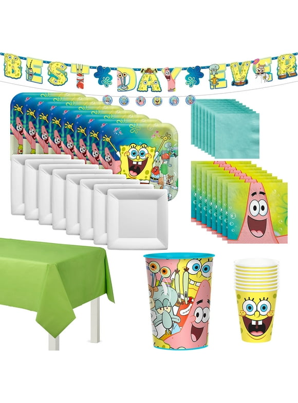 SpongeBob Party Supplies in Party & Occasions - Walmart.com
