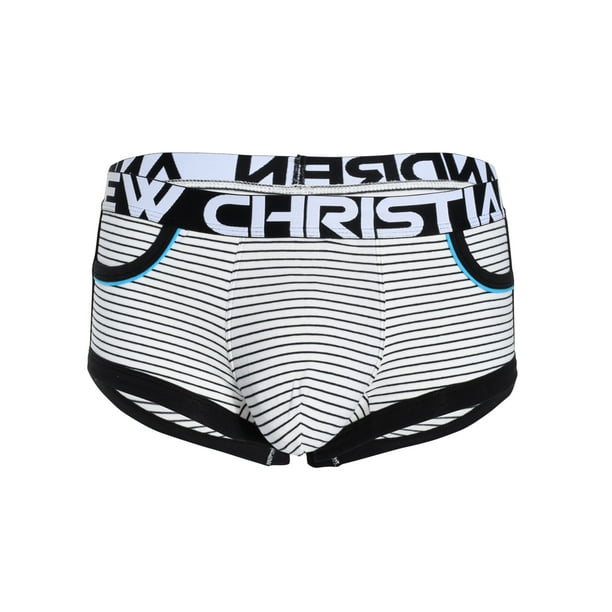 Andrew Christian Avalon Stripe Pocket Boxer - Walmart.com