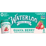 Waterloo Sparkling Water, Guava Berry, 12 fl oz, 8 pack, Zero Calories ...