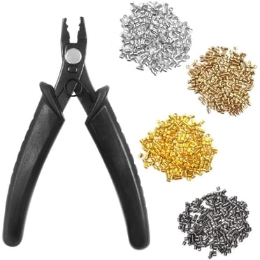 Beadsmith Magical Crimper Tool for Jewelry Making, Transforms 2mm Tubes ...