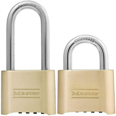 Master Lock 140D Brass Padlock Keyed Different 4-Pack - Walmart.com