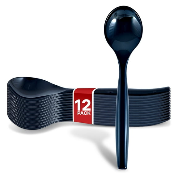 CERPXFF-Disposable Heavy Duty Plastic Serving Utensils for Buffets ...