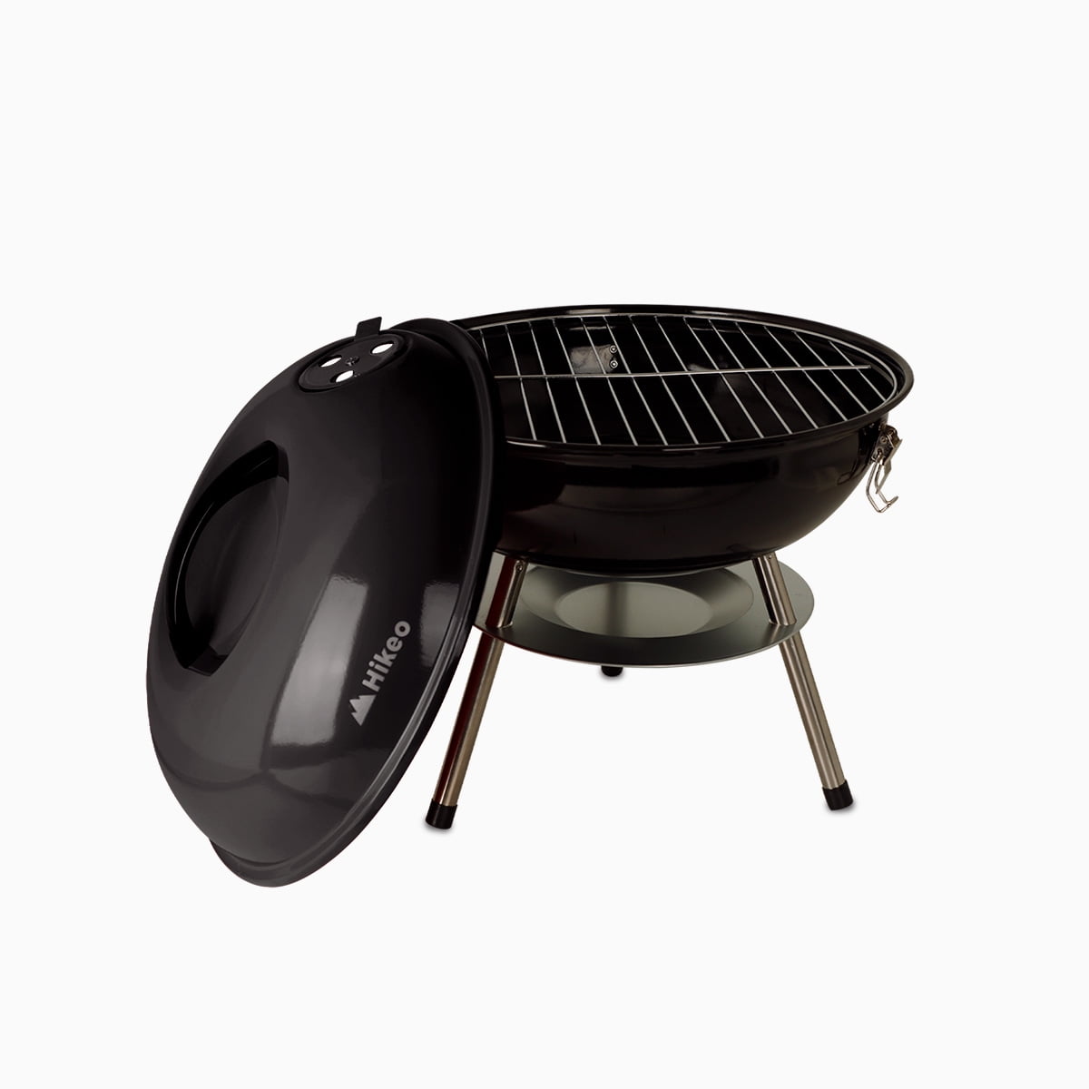 Asador de Carbón Portátil Hikeo de Acero 36 cm de Diámetro para Carne ...