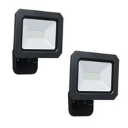 3ox 2-Pack 100W LED Floodlight, Outdoor Spotlight, Garden Light, 6000K ...