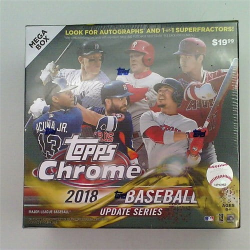 2018 Topps Chrome Baseball Update Mega Box – BrickSeek