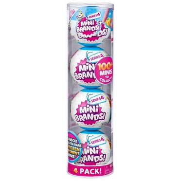 5 Surprise Mini Brands Series 3 Mystery Capsule Real Miniature Brands ...