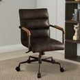 Acme Furniture Harith Top Grain Leather Task Chair - Walmart.com