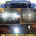 7" inch Led Headlight + 4.5" Fog Light For Yamaha V-Star XVS 650 950 ...