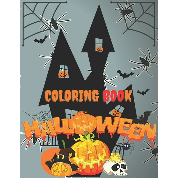 Coloring Book Halloween: Coloring Book Halloween/ different drawings to ...