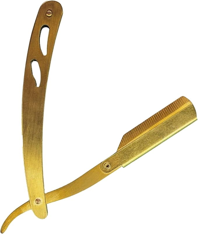Porta Navajas de Barbero de Acero Inoxidable Color Dorado | Navaja ...