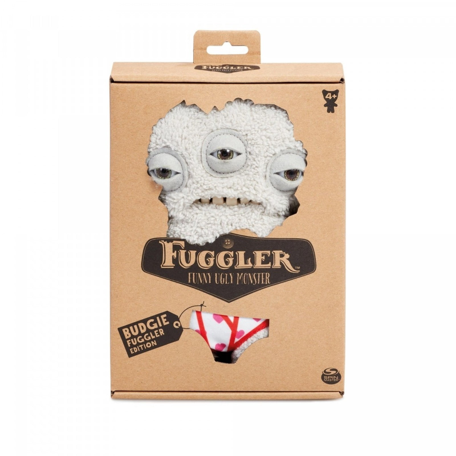 SEAYI Fuggler Series Toys of Budgie Fugglers (White Annoyed Alien), 9 ...