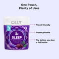 OLLY Sleep Gummies Travel Size 3mg Melatonin L-Theanine Blackberry ...