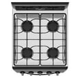 LWW1002B Whirlpool 20" 2.6 Cu ft Gas Range Black, Dimensions 25.9 ...