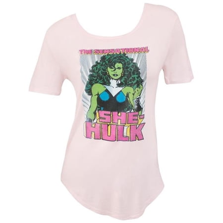She-Hulk 110607L She Hulk the Sensational Women T-Shirt - Large ...