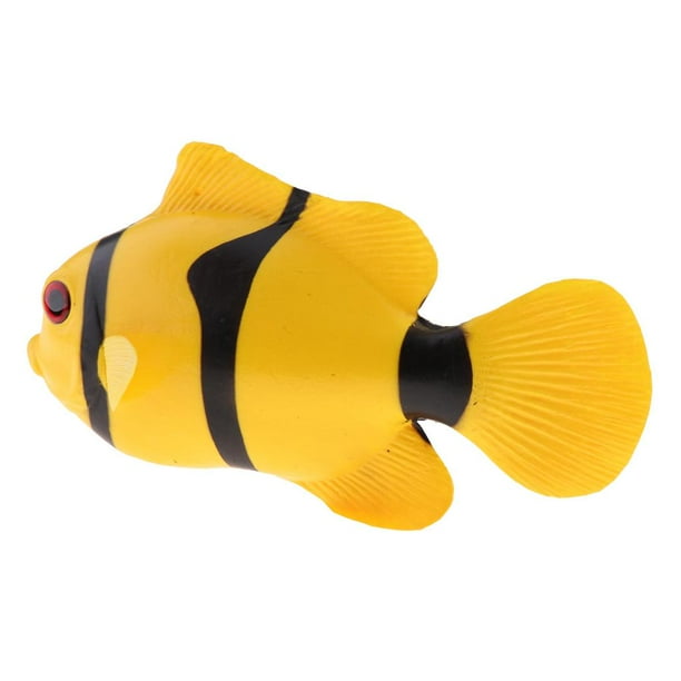 Lifelike Artificial Clownfish Ornament for Tank Aquarium Decor ...