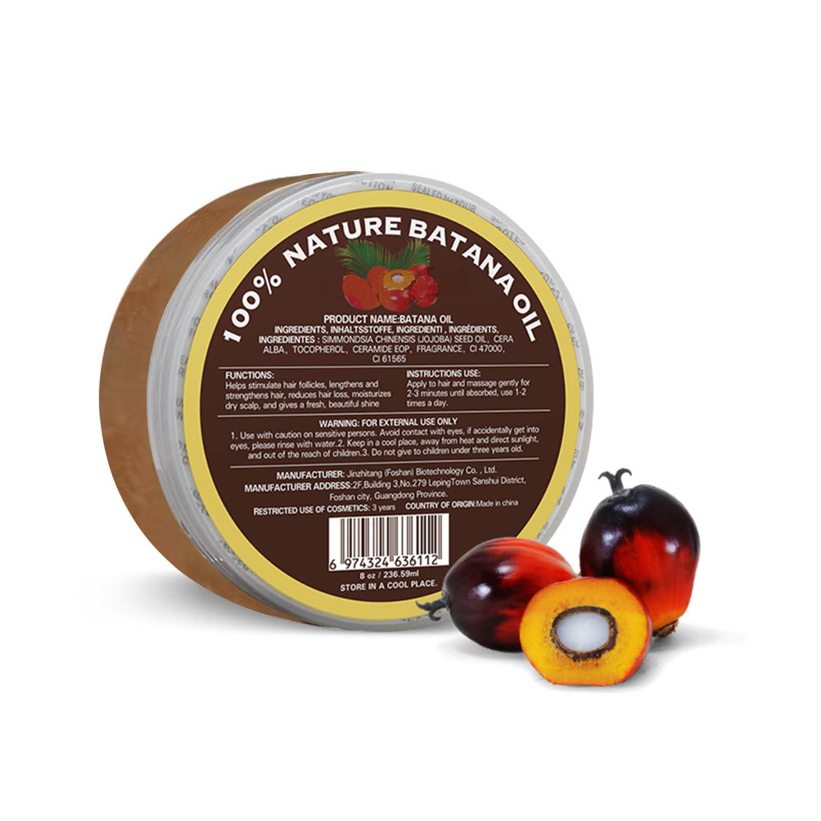 Puntoco Mascarilla capilar en crema de 236 ml Aceite para el cuidado ...