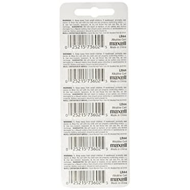 Energizer LR44 1.5V Button Cell Battery (4-Pack) - Walmart.com