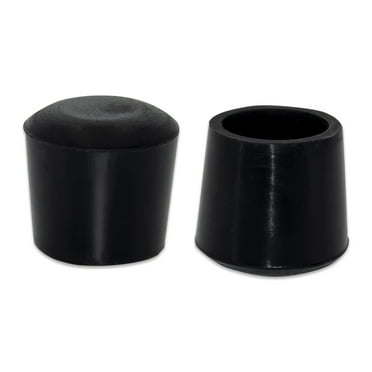 Flyshop Square Synthetic Rubber Leg Tips Furniture Chair Leg Caps Floor ...