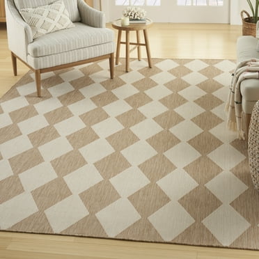 Nourison Positano Indoor/Outdoor Jute 5' x 7' Area Rug (5x7) - Walmart.com
