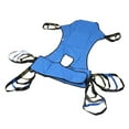 2024 Patient Full Body Lift Sling Royalblue Head Support Toileting ...