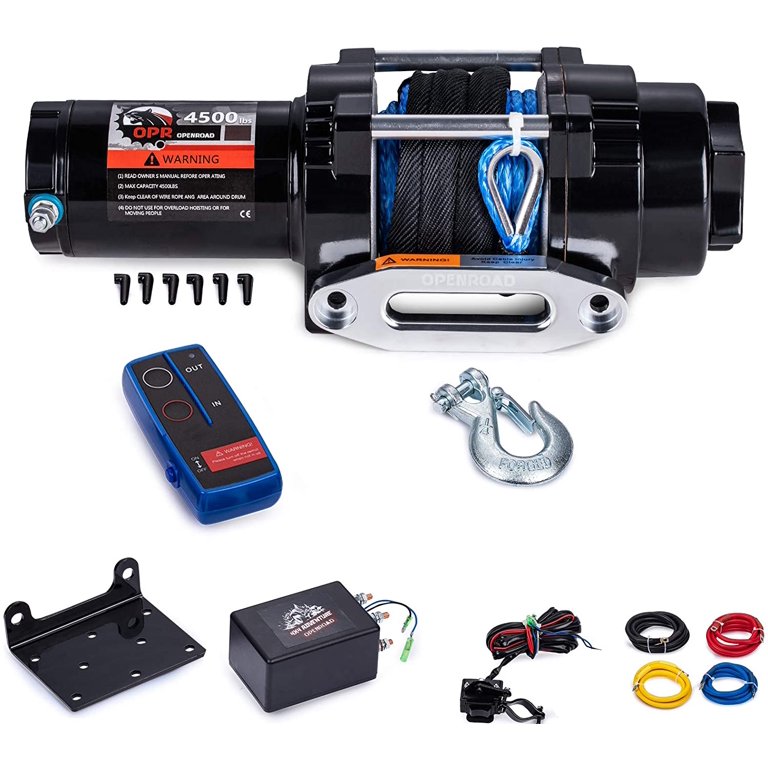 2500 ATV/Utility Winch With Wire Rope And Wireless Remote, 48% OFF