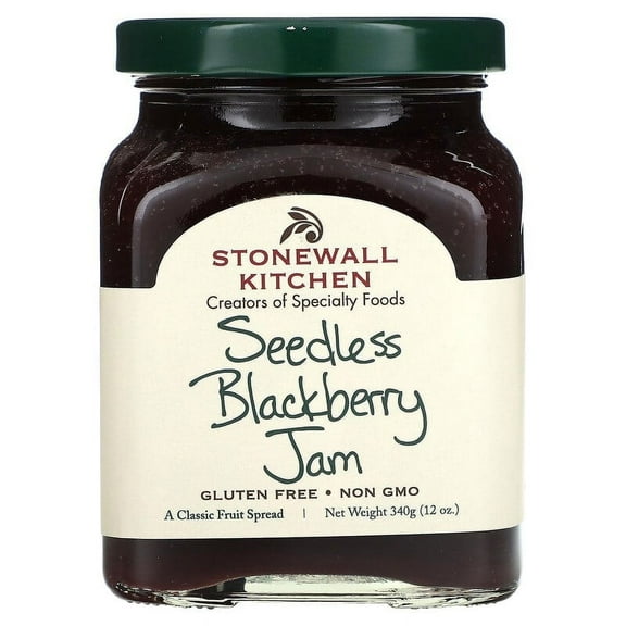 Stonewall Kitchen, Strawberry Apple Rhubarb Jam, 12.25 oz (347 g) Pack ...
