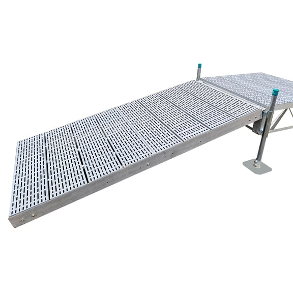 Patriot Docks 8' Shore Ramp Kit for Truss Style Stationary or Roll-In ...