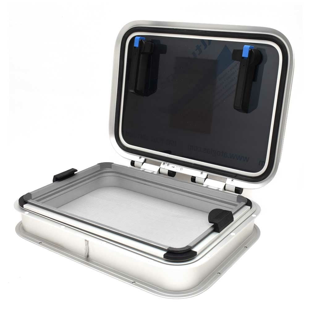 Gebo Boat Flushline Deck Hatch 80.50.40.01 | 17 3/4 x 12 5/8 Inch (Kit ...