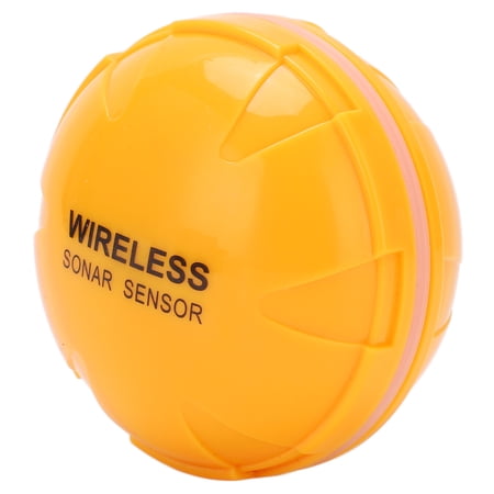 Wireless Fish Sonar Sensor, 125KHZ 2-164ft Depth Underwater Smart ...