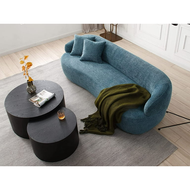 Curved Couch Small Living Rooms