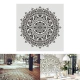 Prosperity Mandala Stencil for Walls, Reusable Stencil Better Than ...
