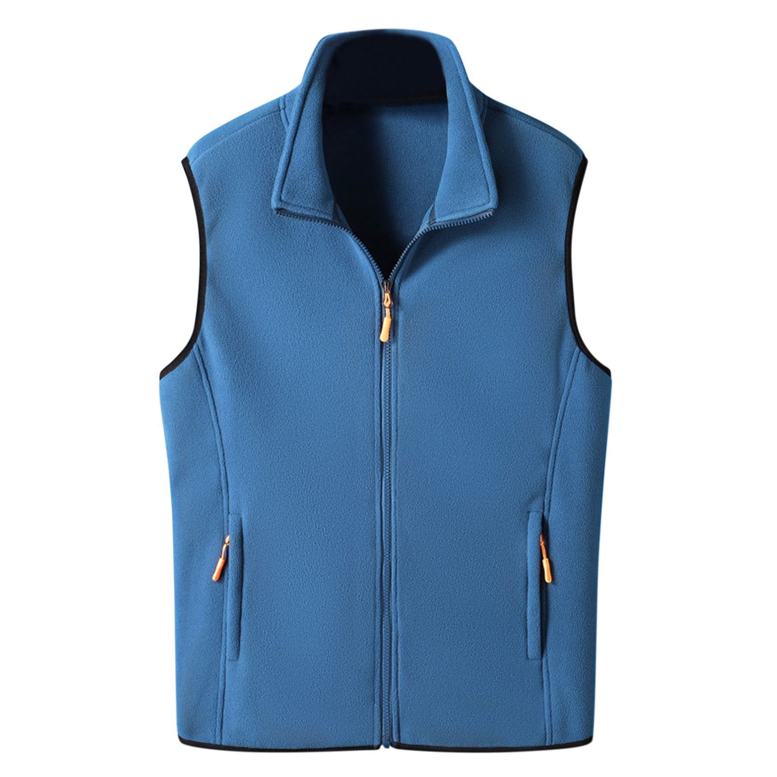 fvwitlyh Motorcycle Vests For Men Men's Loose Fit Washed Insulated Rib ...