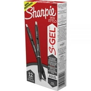 Sharpie S-Gel Gel-Ink Pen Refill, Medium Point, Black Ink, 2/Pack ...