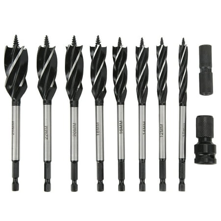 Reaming Drill Bit, High Hardness 4 Slot 4 Flute Efficient Auger Drill ...