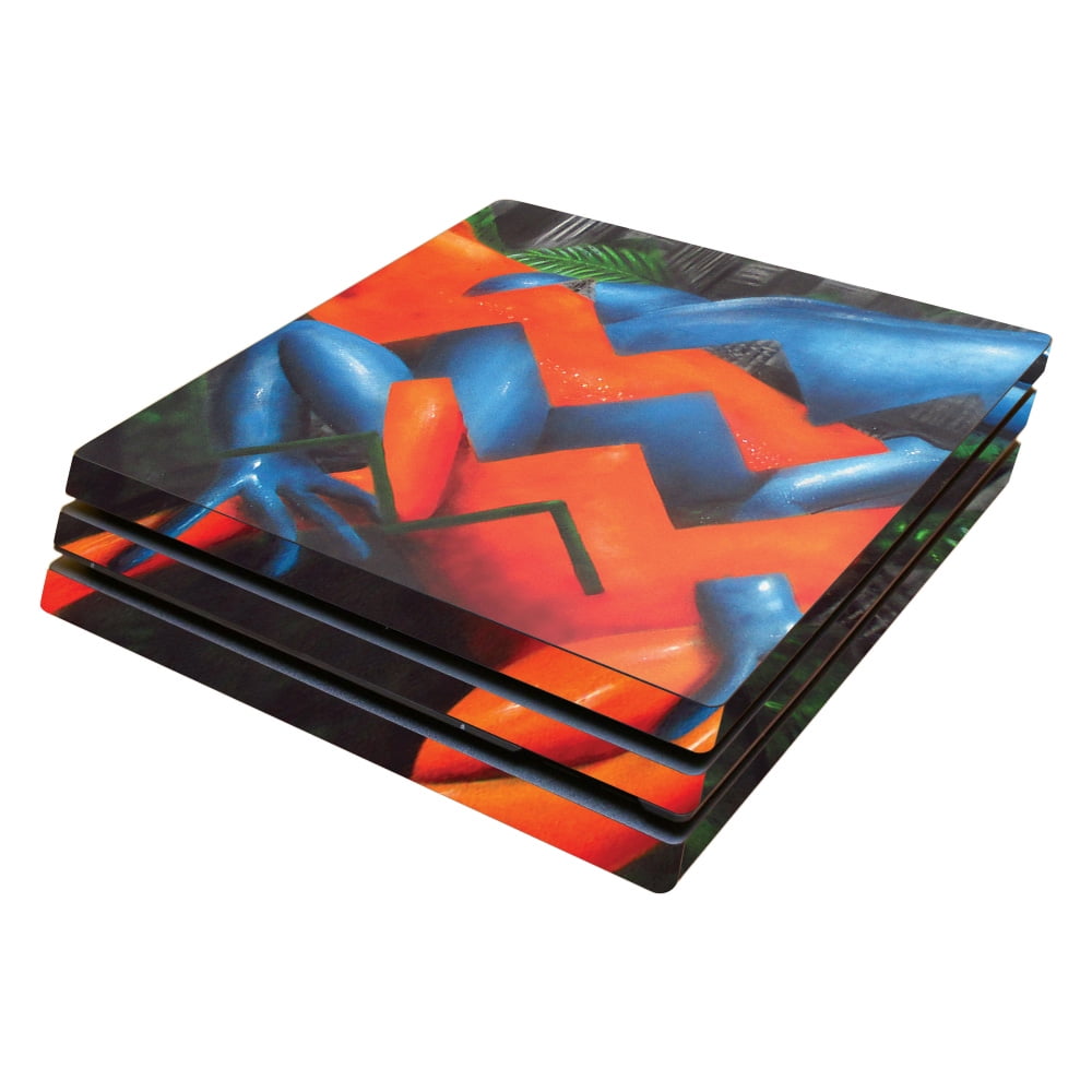 Skin Decal Wrap Compatible With Sony PS4 Pro Console Frog Fuse ...