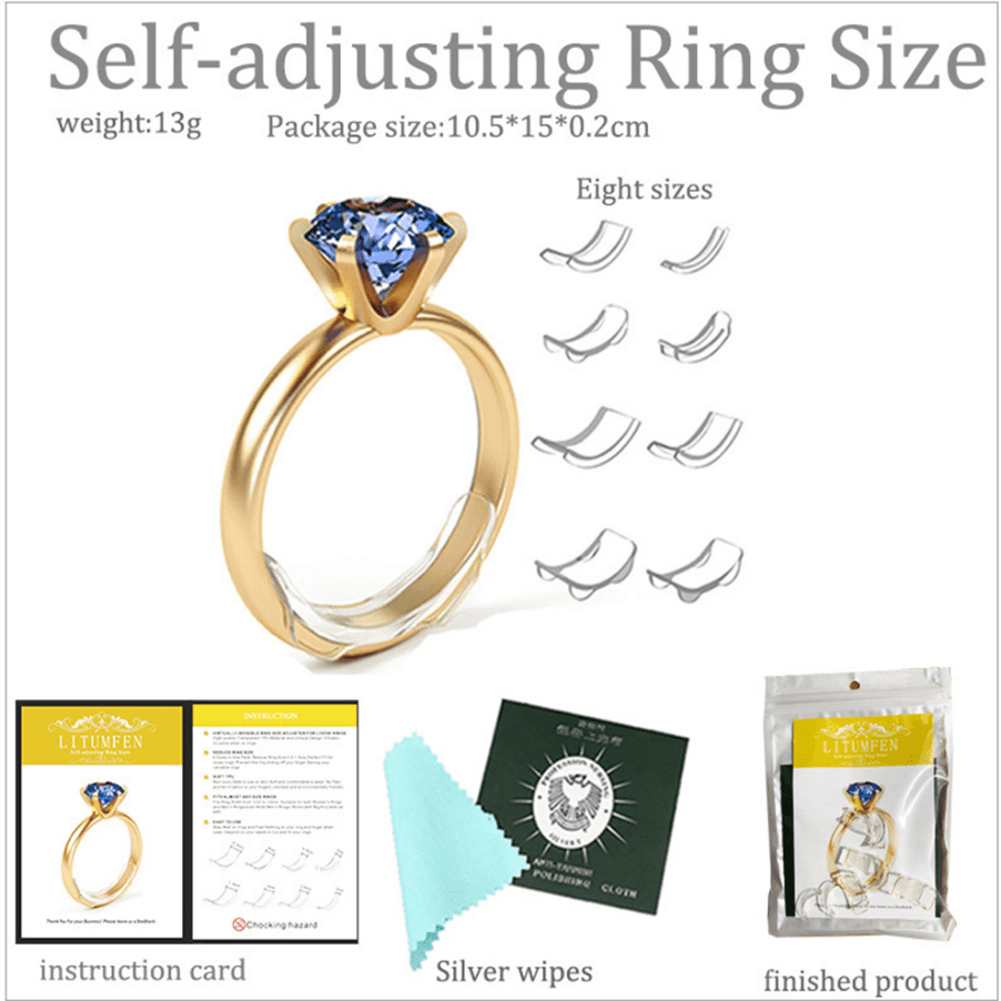 Click here for Yundap 10 Pcs Ring Size Adjuster Set  Invisible Ri... prices