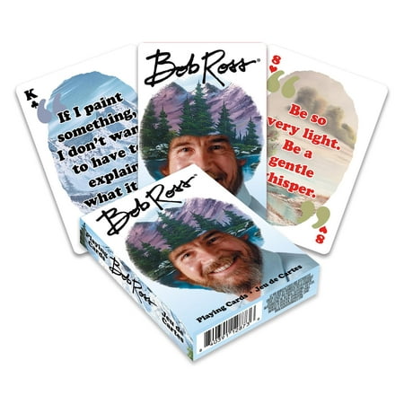 Bob Ross Quotes 2 Playing Cards | 52 Card Deck + 2 Jokers | Walmart Canada