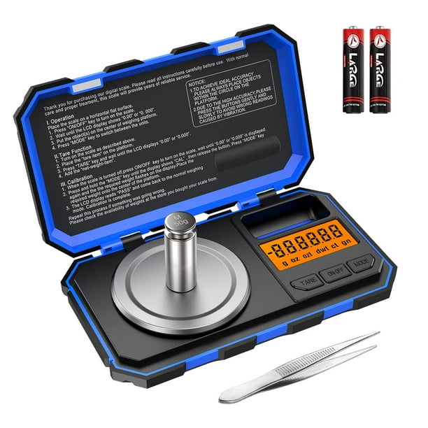 KeeKit Digital Pocket Scale, 50g 0.001g Professional Milligram Scale ...