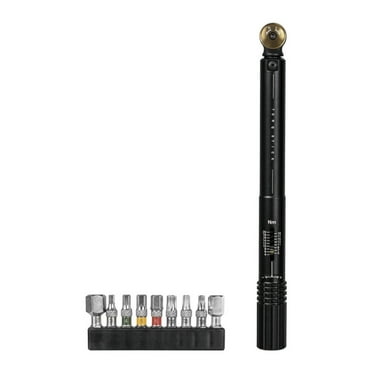 Topeak Pro Torq Stick Kit, 4-20Nm Ratchet Torque Wrench with 18 Tool ...