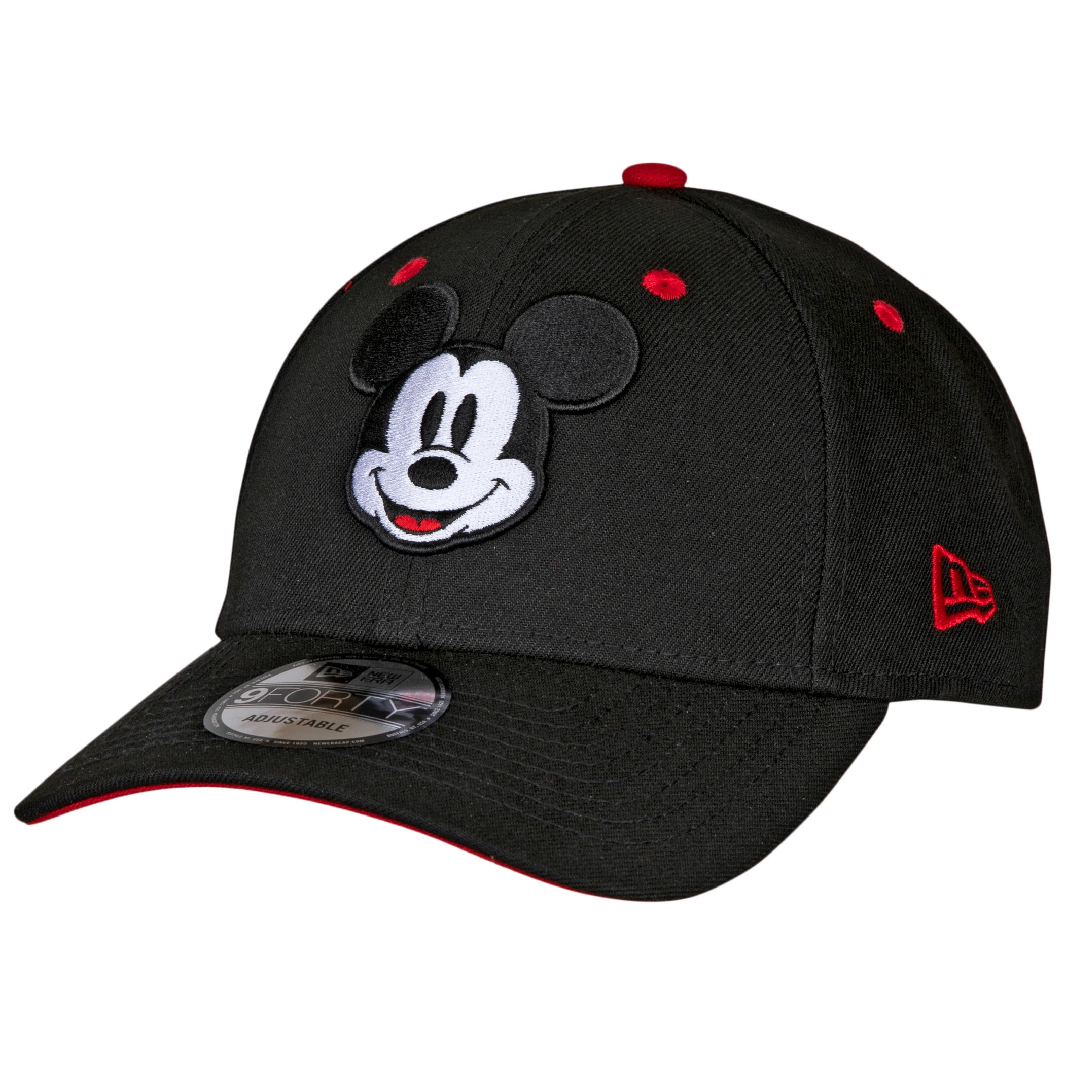 Mickey Mouse Classic Head Logo New Era 9Forty Adjustable Hat - Walmart.com