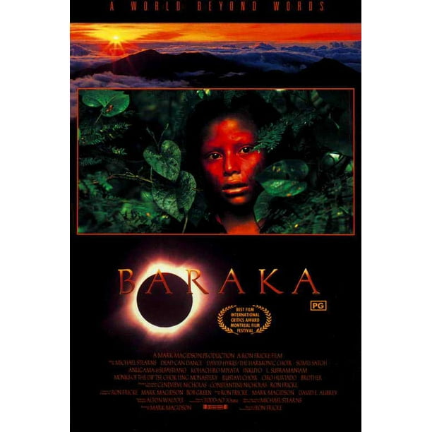 Baraka - movie POSTER (Style A) (27" x 40") (1993) - Walmart.com