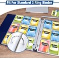 648 Double Side Trading Card Sleeves, 9 Pocket Binder Sheets for 3 Ring ...