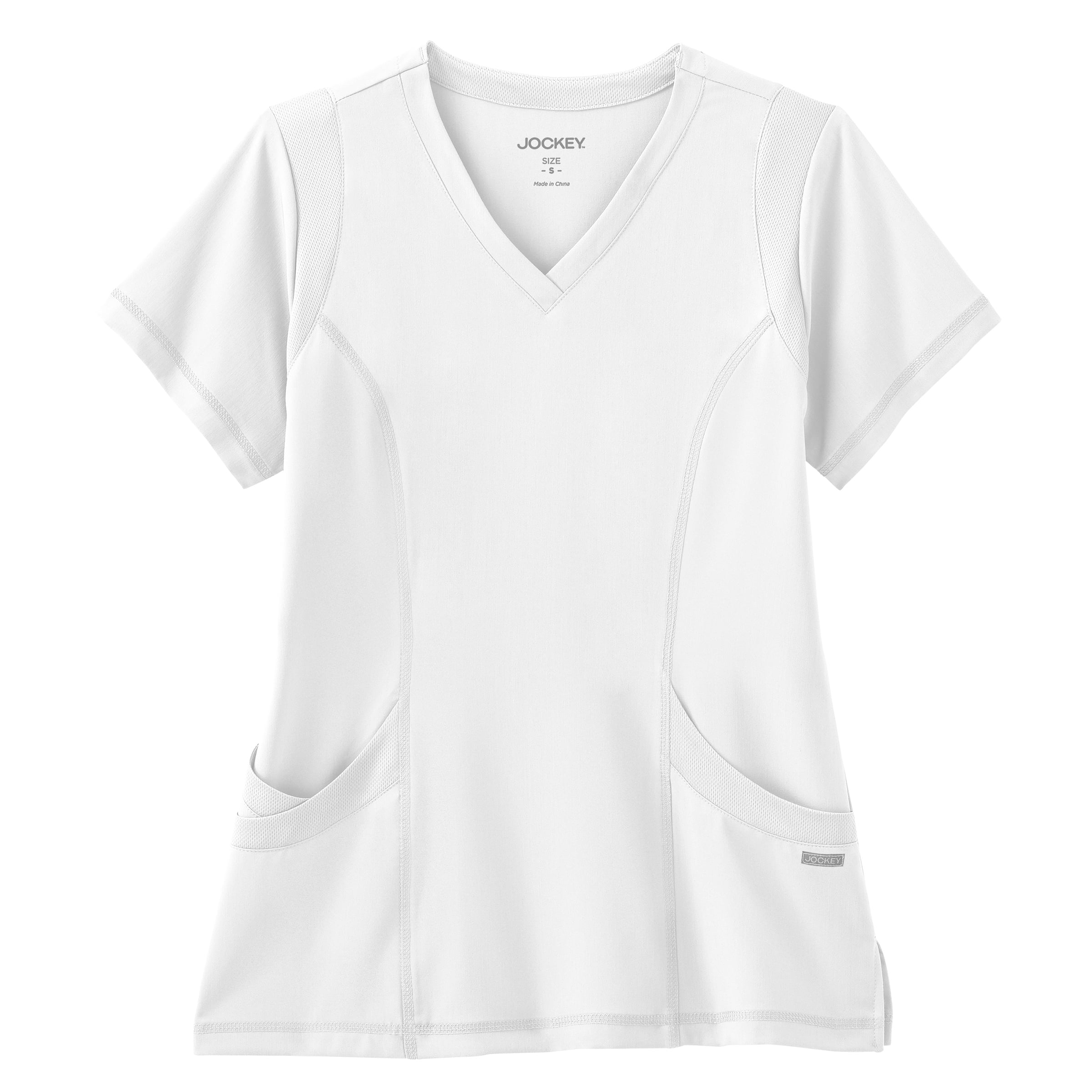 Jockey Scrubs 2329 Ladies Mesh V-Neck Top - Walmart.com
