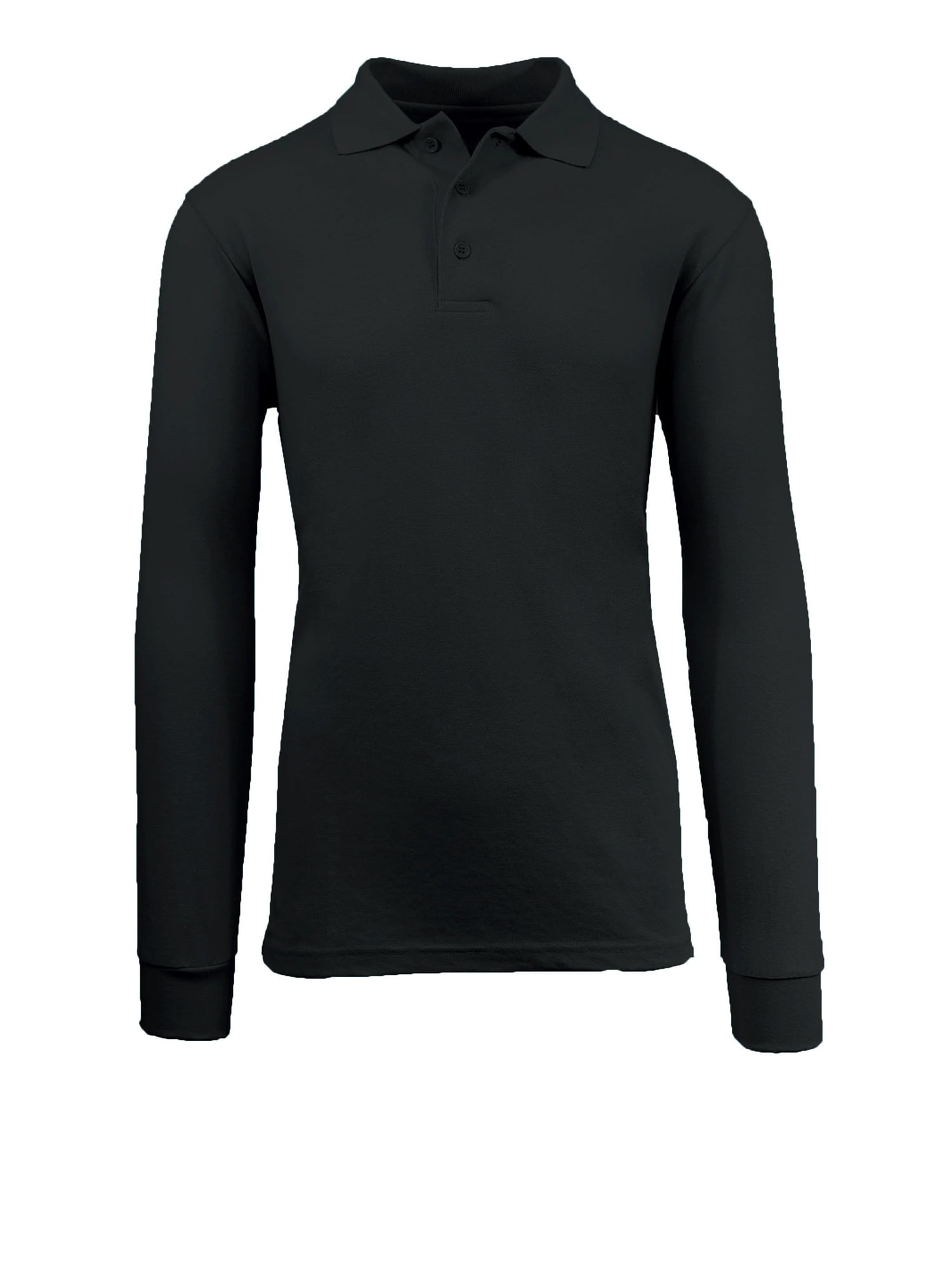 Men's Long Sleeve Polo Shirts - Walmart.com