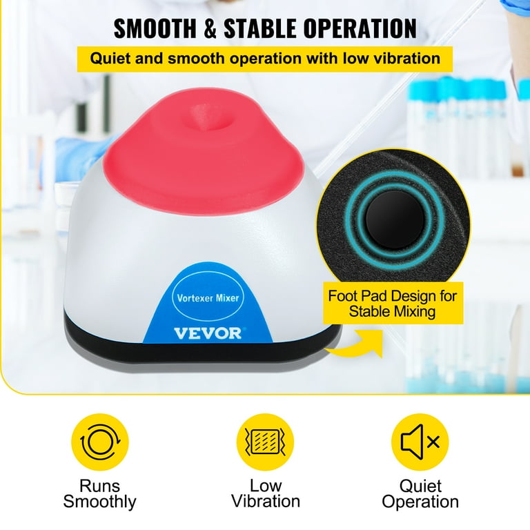 Paint Shaker Mini Vortex Mixer Lab - 4000rpm, Touch UK Glue Shaker