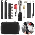 11 Pcs Portable Multifunction Bike Repair Tool Kit, Includes Mini Pump ...