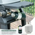 MASTER COOK Propane Gas Grill, Portable Tabletop Barbecue Grill with ...