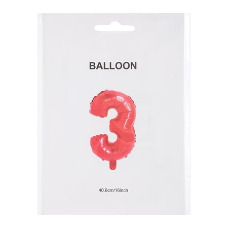 MINISO Number Balloon for Kid's Birthday Party, Exquisite Birthday ...