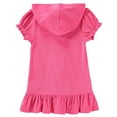 Pink Lemonade Girls' Hooded Zip-Up Swim Beach Terry Swimsuit Cover Up ...